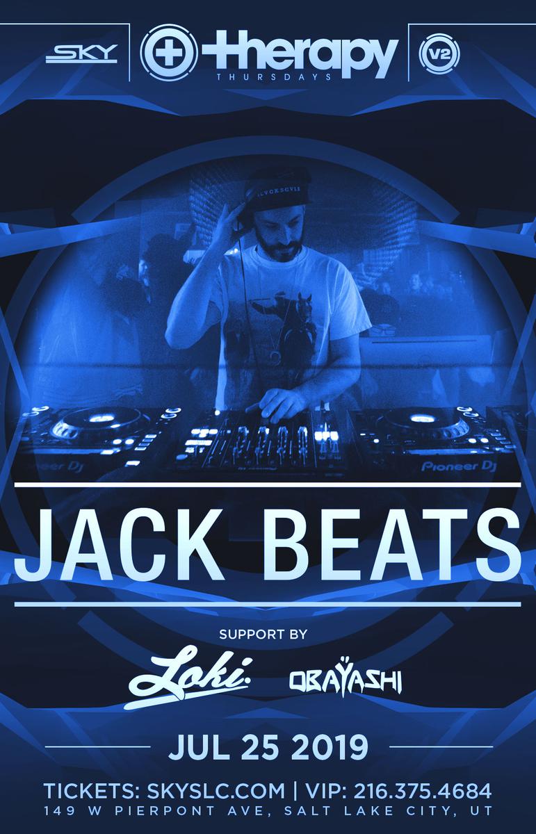 Jack Beats at Sky - Thursday, Jul 25 2019 | Discotech