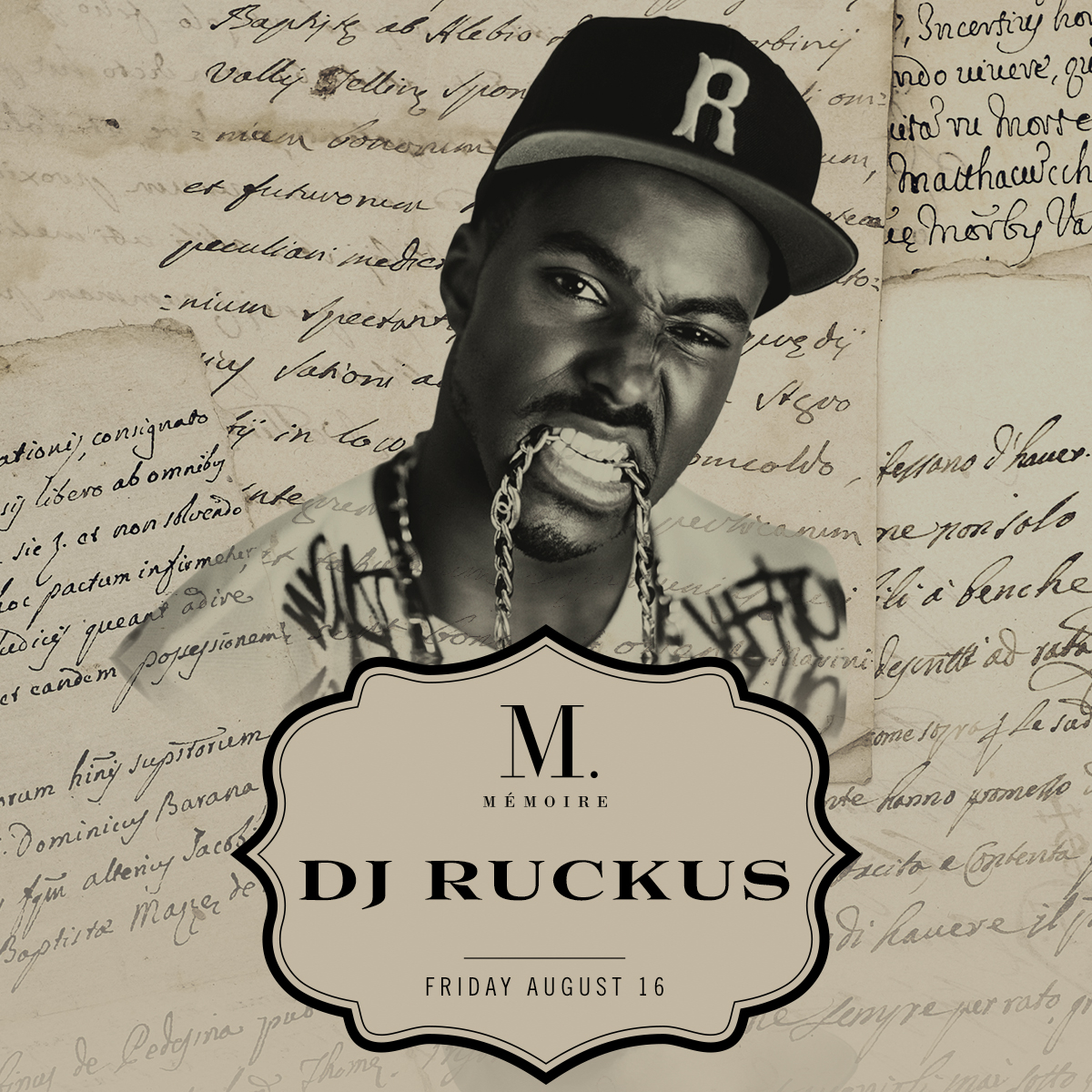 DJ Ruckus at Memoire - Friday, Aug 16 2019 | Discotech