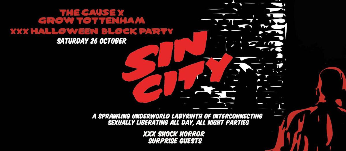 XXX Block Party Halloween: Sin City at The Cause - Saturday, Oct 26 ...