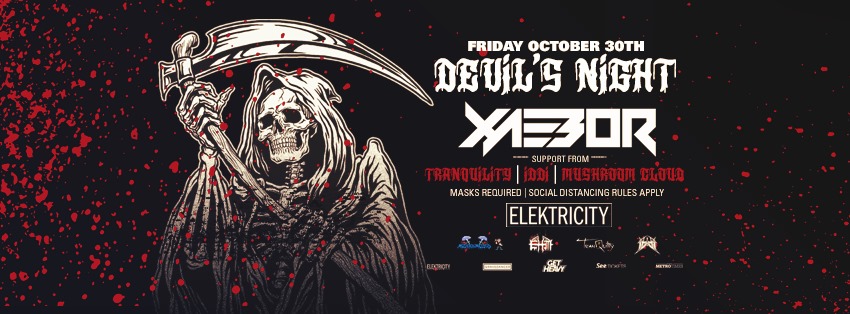 XaeboR (Devil's Night): Elektricity at Elektricity - Friday, Oct 30 ...