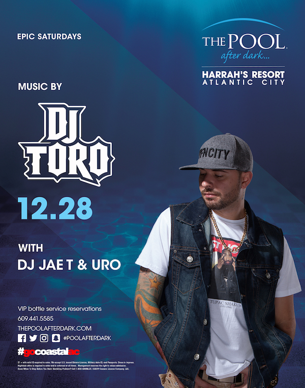 DJ Toro at The Pool After Dark - Saturday, Dec 28 2019 | Discotech