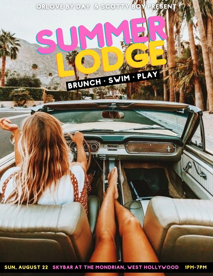 Summer Lodge Day Club: Brunch & Pool Party Sunday day @ Skybar at ...
