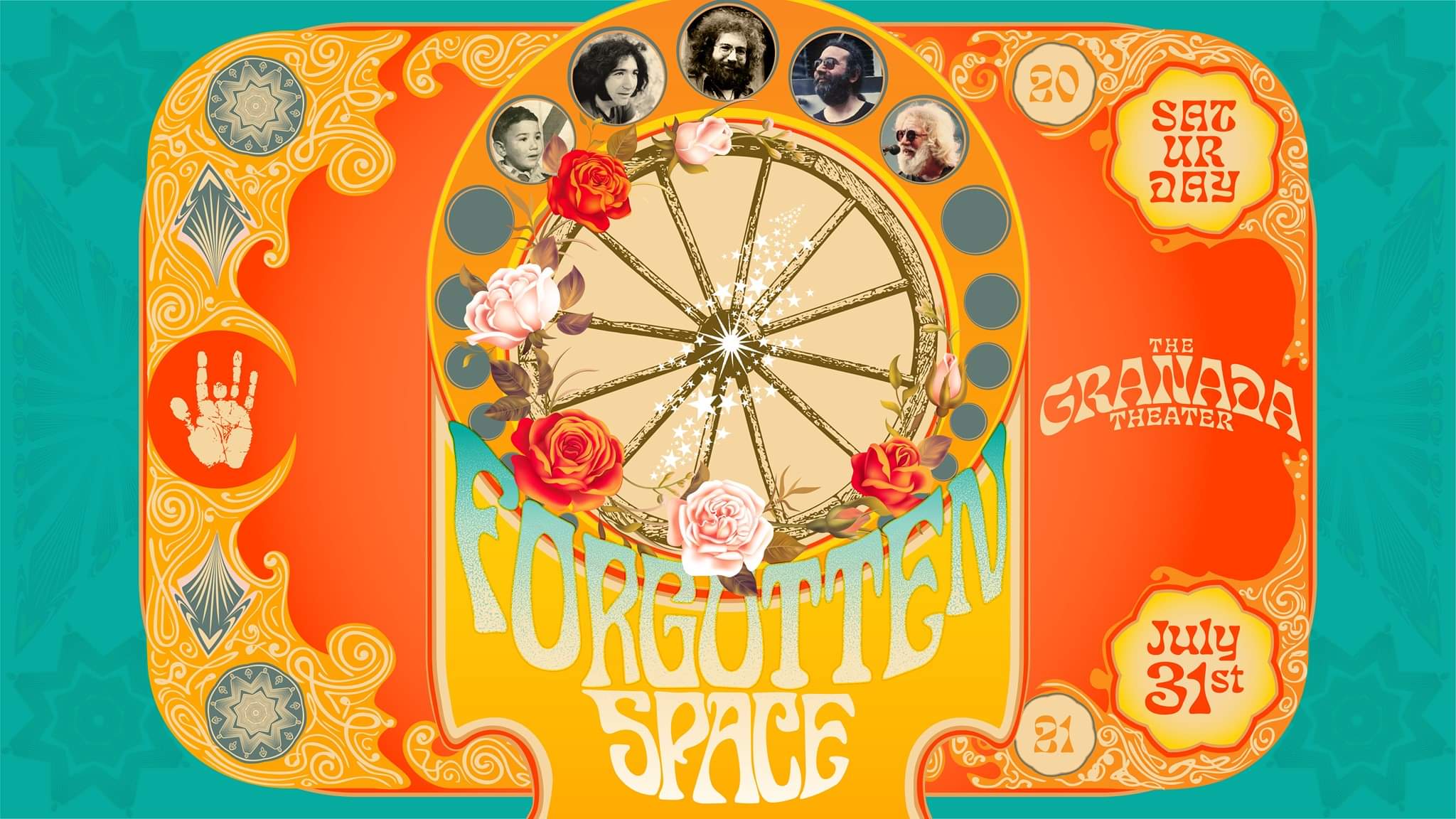 Grateful Dead Tribute - Forgotten Space at Granada Theater - Saturday ...