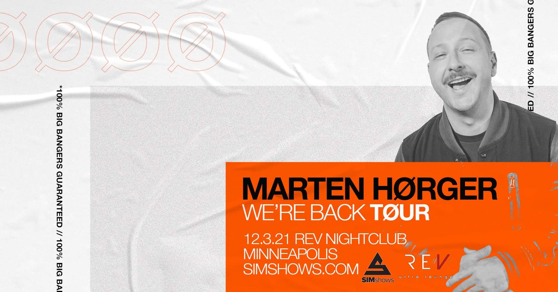 Marten Hørger at Rev - Simshows at Rev Ultra Lounge - Friday, Dec 3 ...