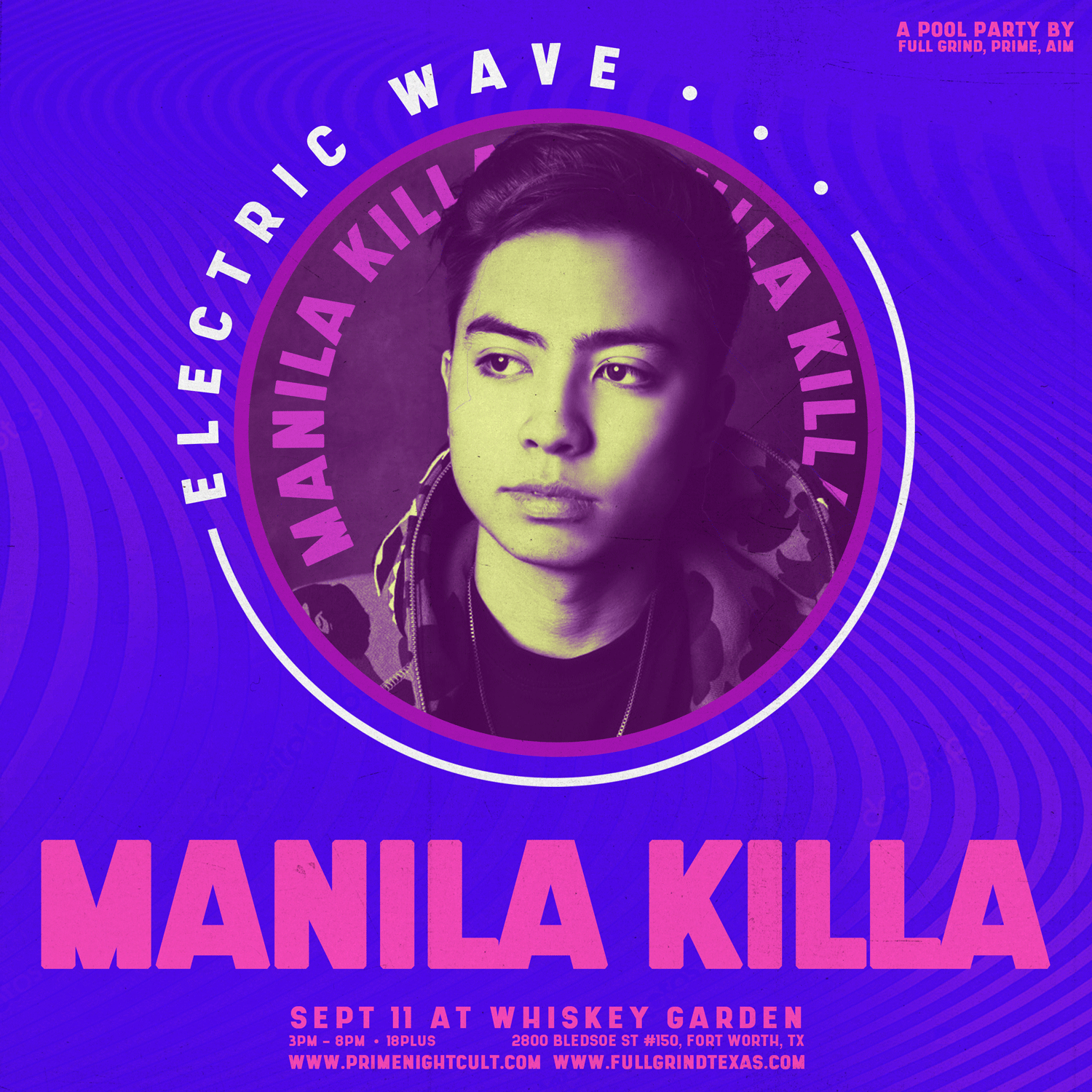 Manila Killa at Electric Wave at Whiskey Garden - Saturday, Sep 11 2021 ...