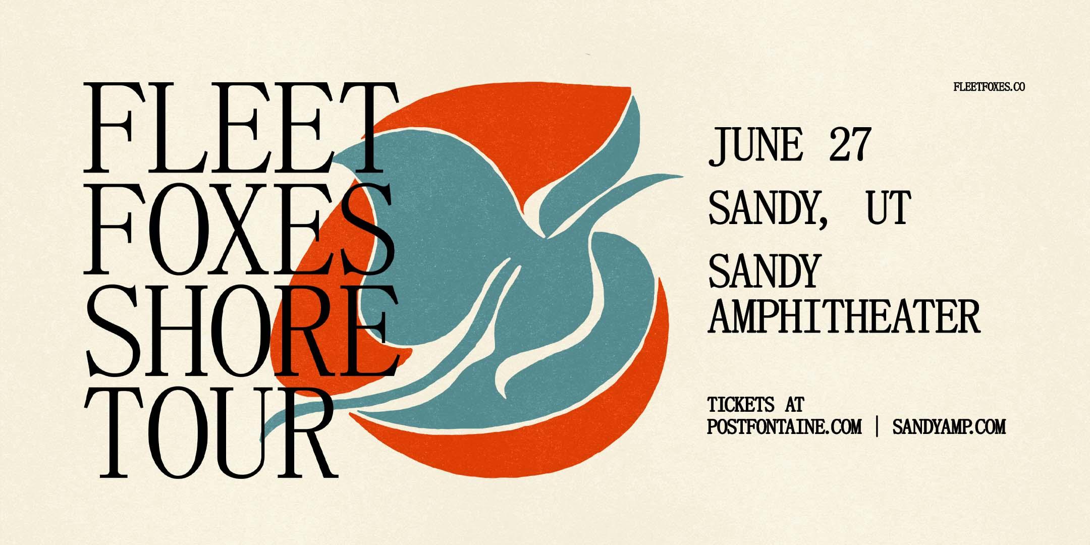 Fleet Foxes: Shore Tour at Sandy Amphitheater - Monday, Jun 27 2022 ...