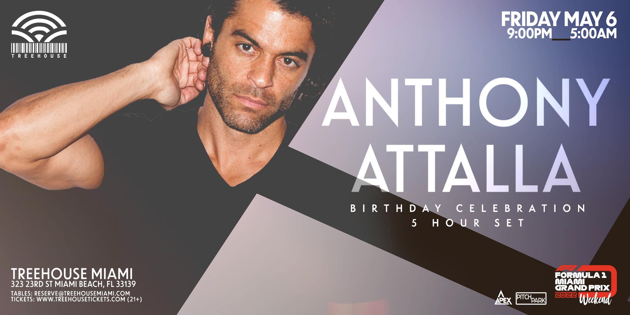 Anthony Attalla at Treehouse - Friday, May 6 2022 | Discotech