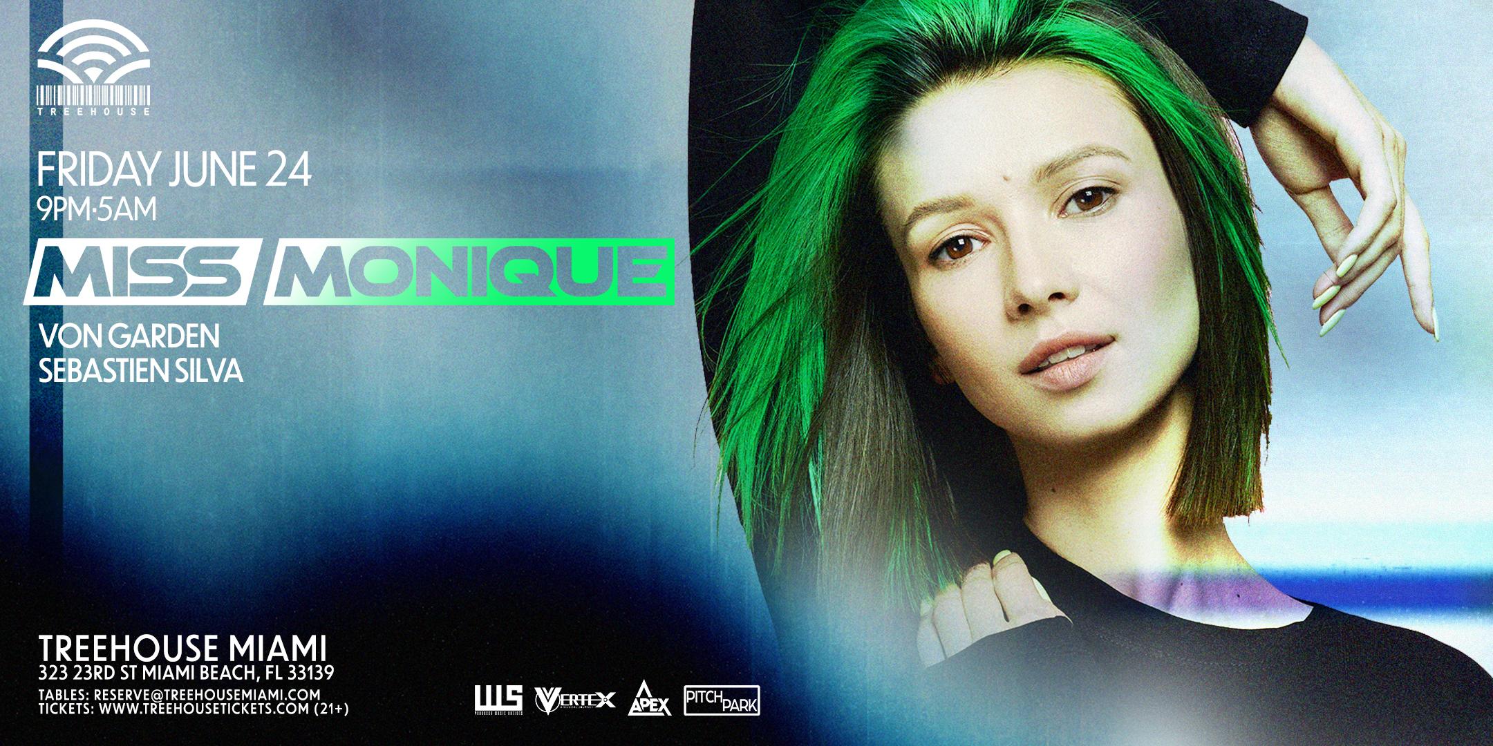 Miss Monique at Treehouse - Friday, Jun 24 2022 | Discotech