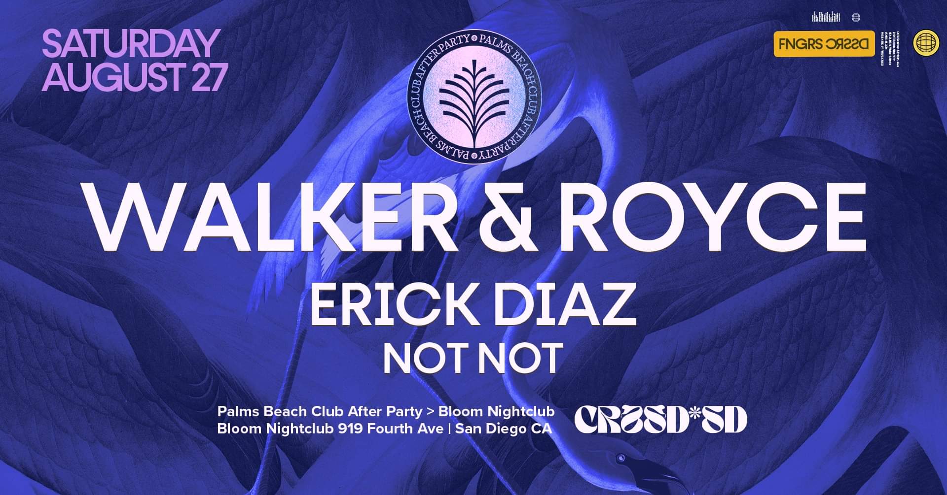 Walker & Royce at Bloom (After Party) at Bloom Nightclub - Saturday ...