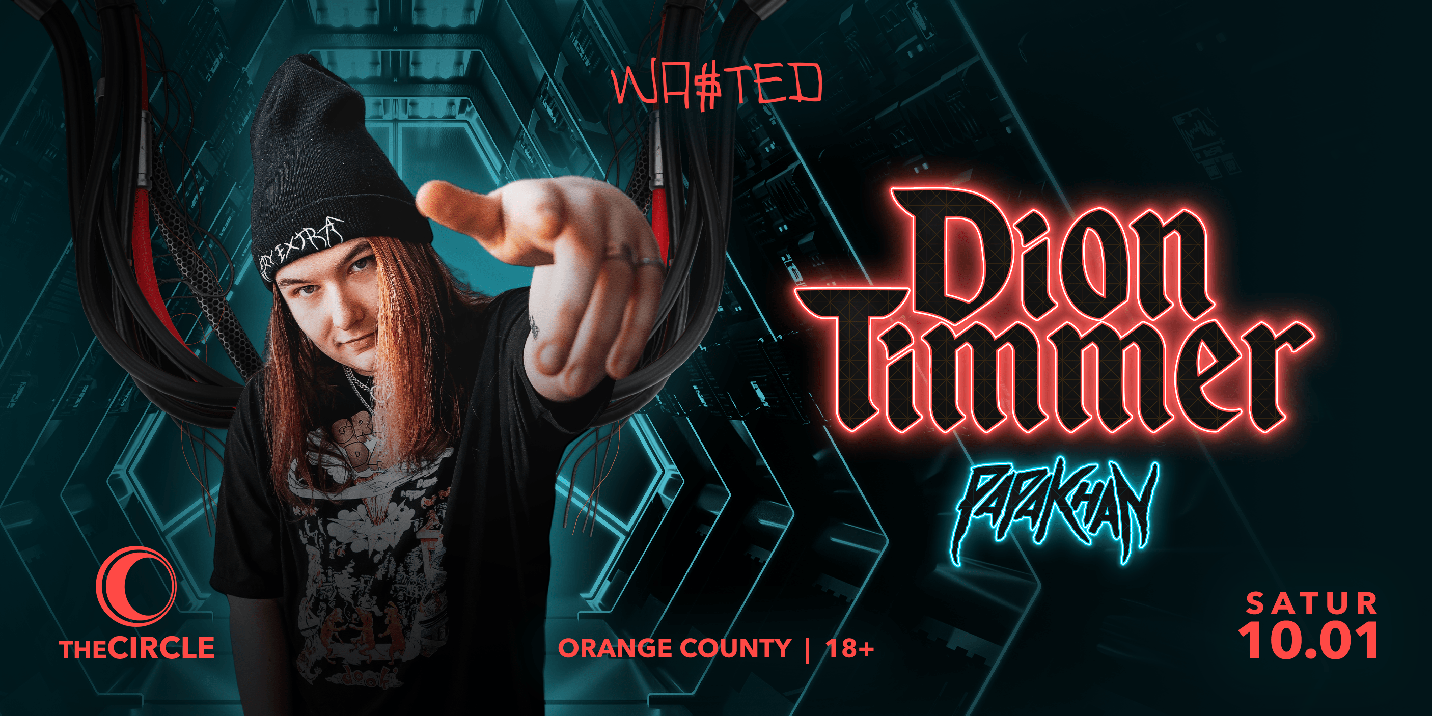 Dion Timmer w/ Papa Khan [18 & Over] at The Circle - Saturday, Oct 1 ...