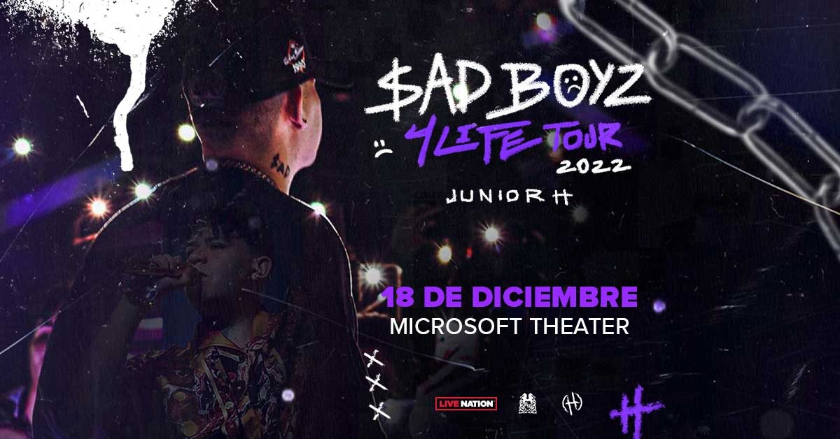 Junior H at Microsoft Theater - Sunday, Dec 18 2022 | Discotech