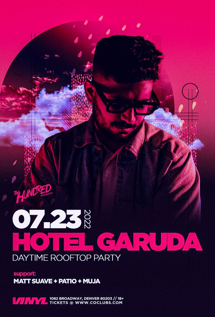 Hotel Garuda - Rooftop Party at Club Vinyl - Saturday, Jul 23 2022 ...