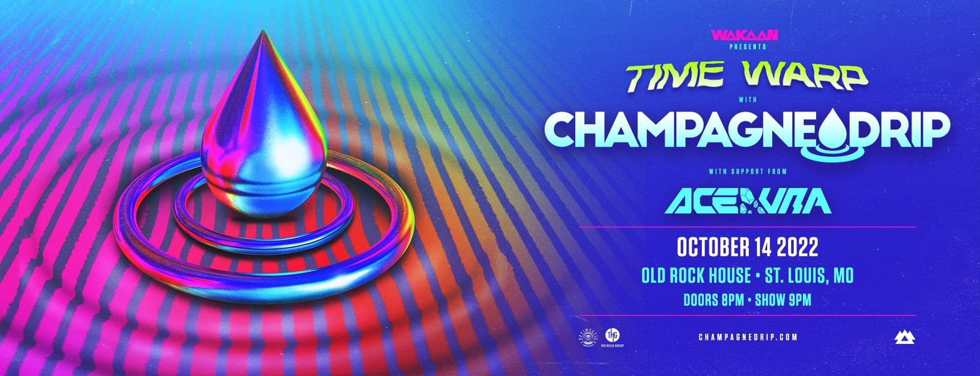 Champagne Drip with Ace Aura at Old Rock House - Friday, Oct 14 2022 ...