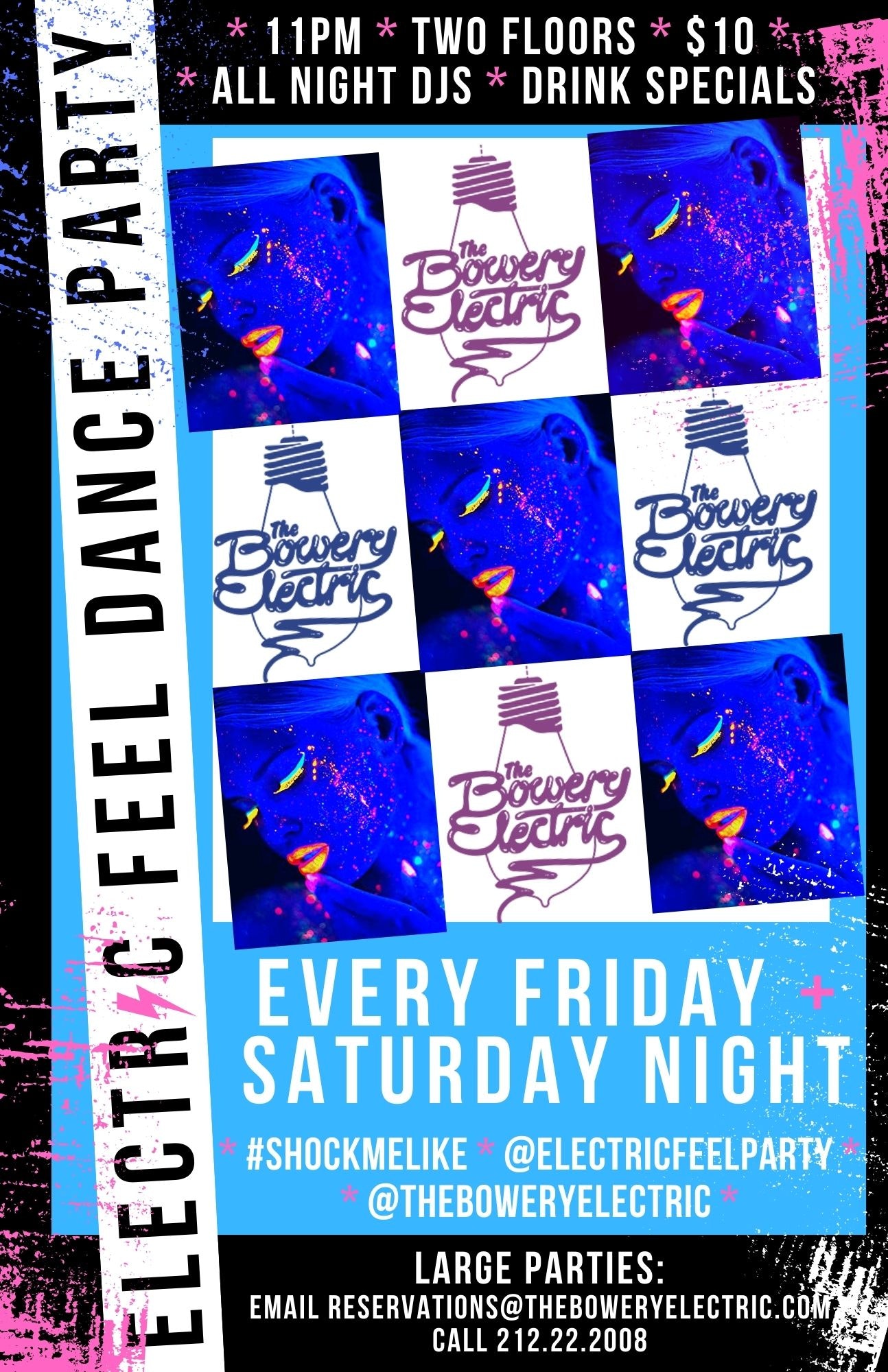 Electric Feel Dance Party at The Bowery Electric - Saturday, Aug 6 2022 ...