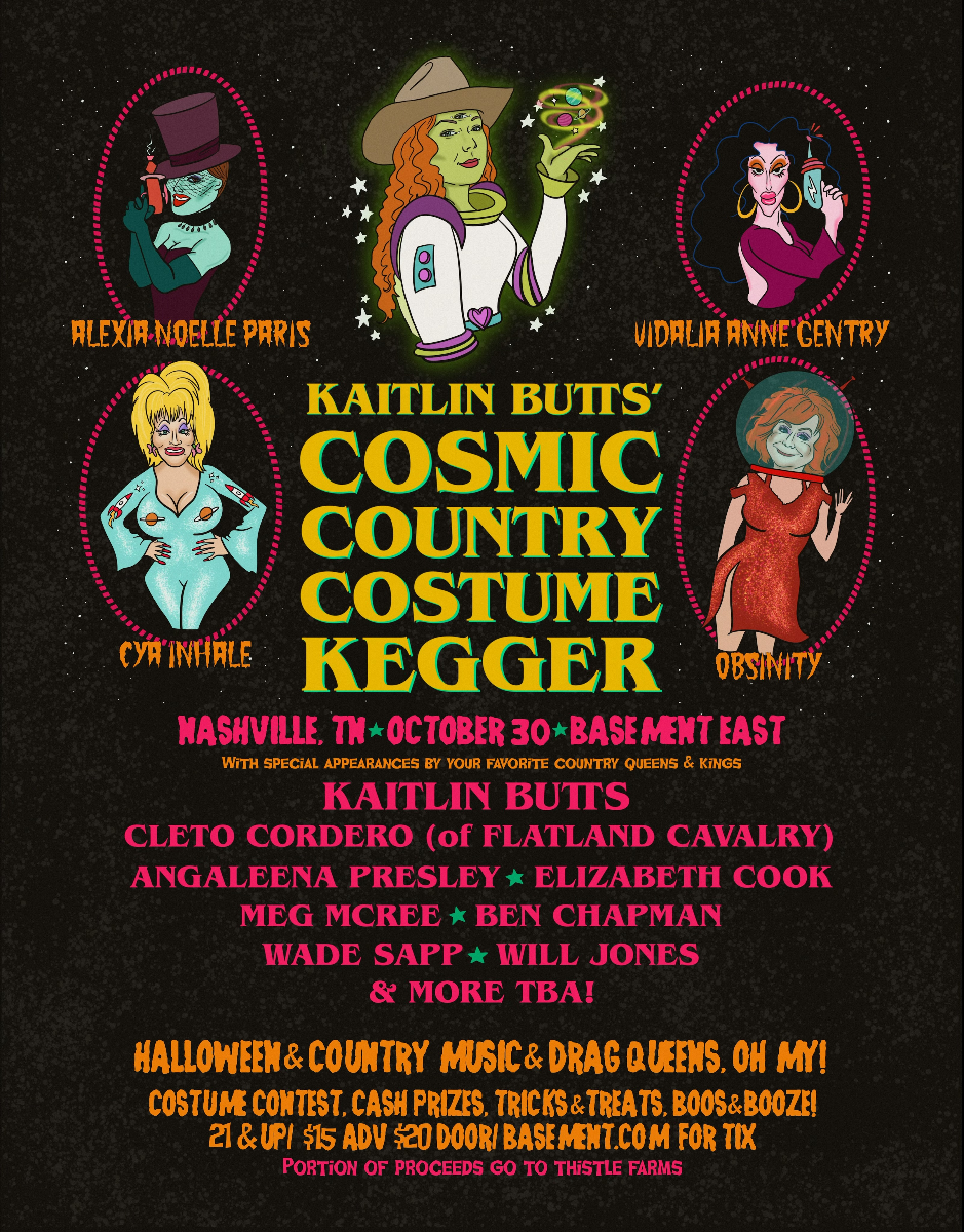 Kaitlin Butts’ Cosmic Country Costume Kegger at The Basement East ...