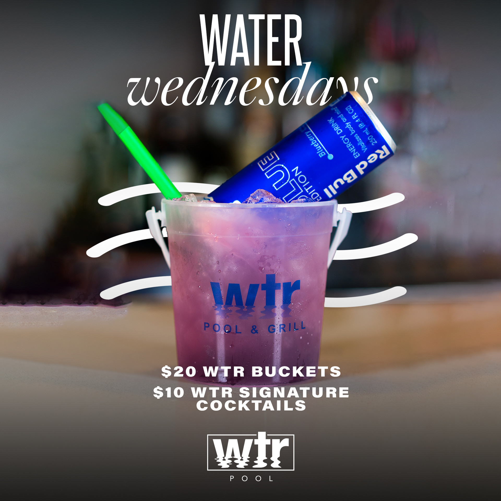 Water Wednesdays at WTR Pool & Grill - Wednesday, Nov 16 2022 | Discotech