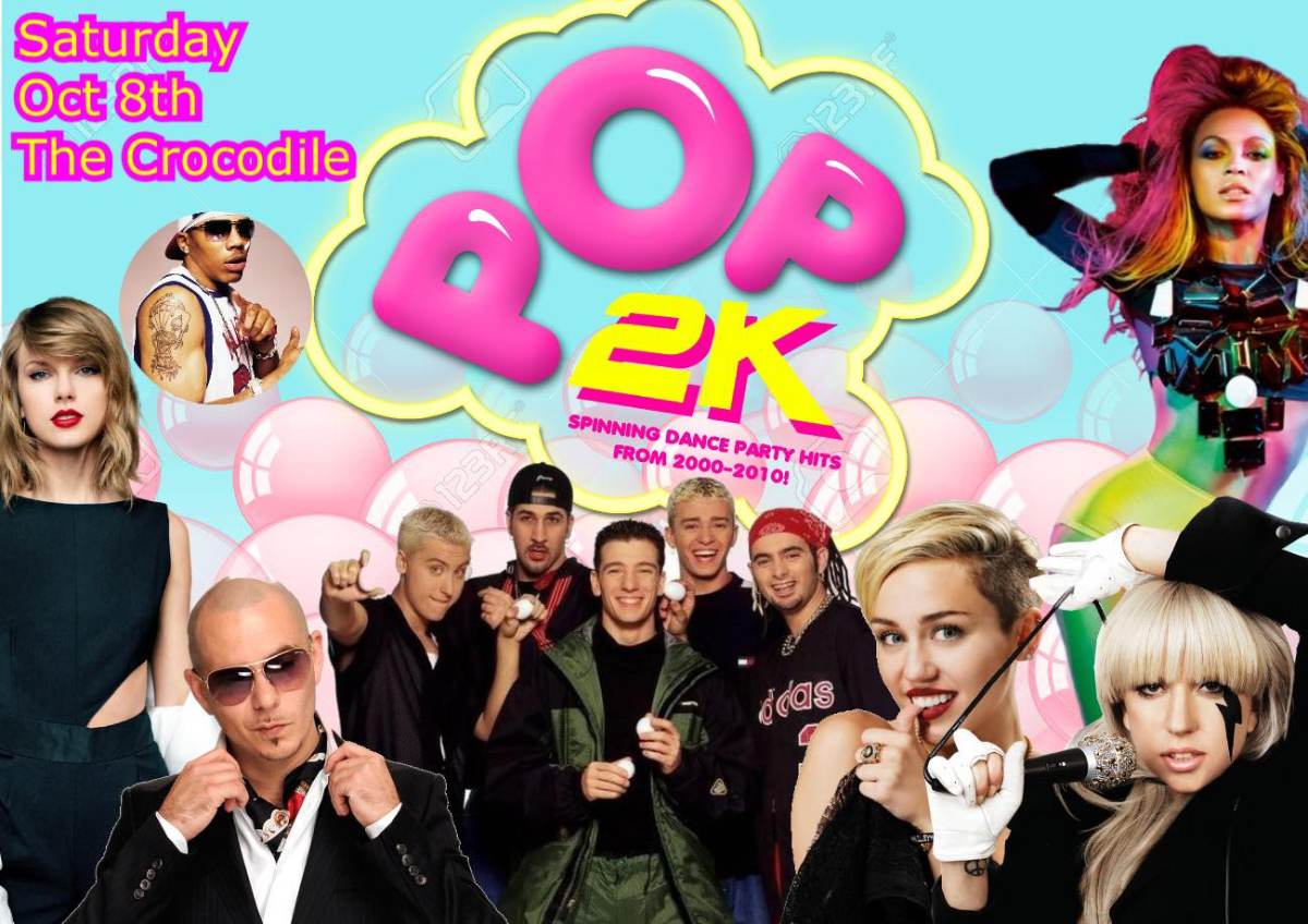 POP2k: Playing 2000s pop dance hits at The Crocodile - Saturday, Oct 8 ...