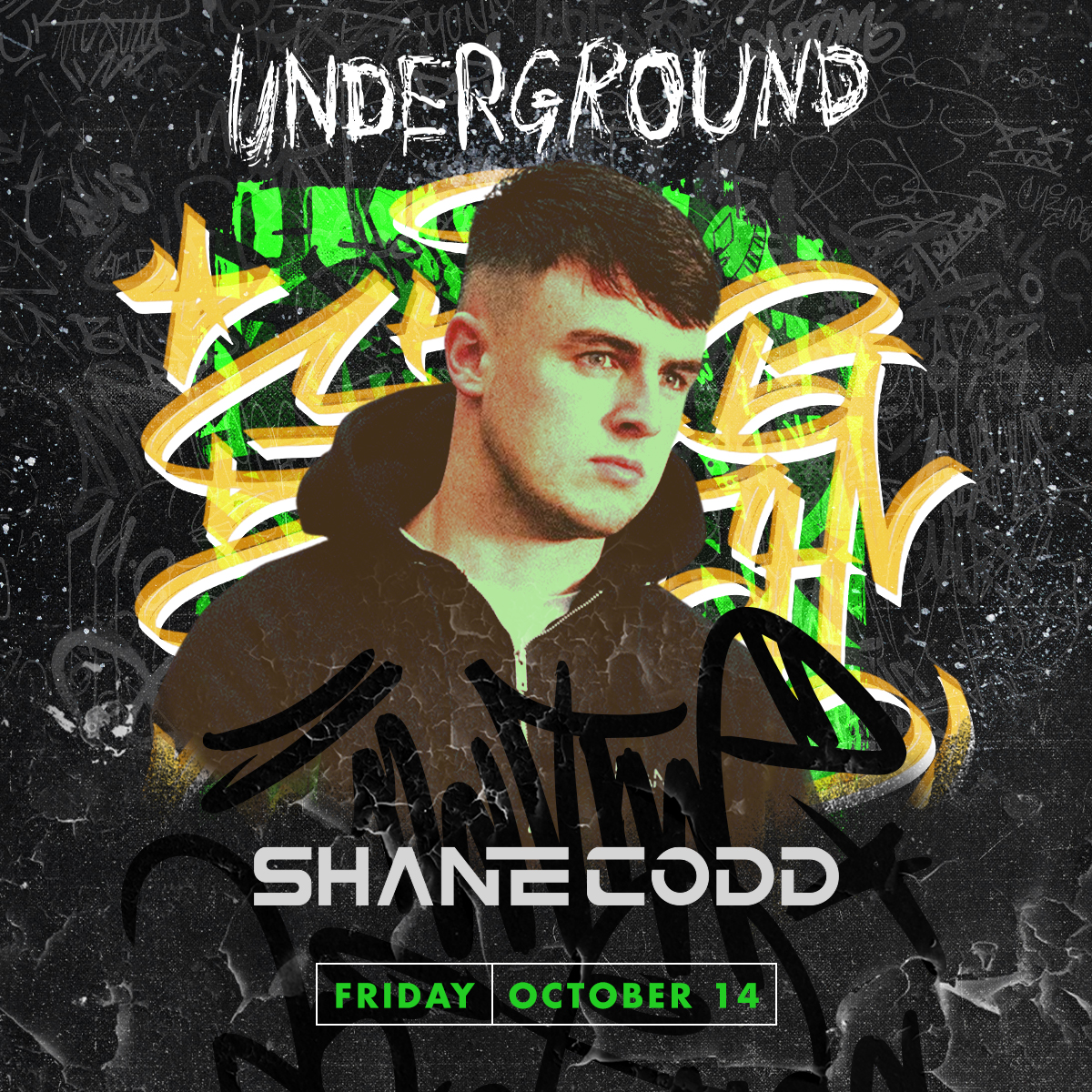Shane Codd at Mariel Underground - Friday, Oct 14 2022 | Discotech