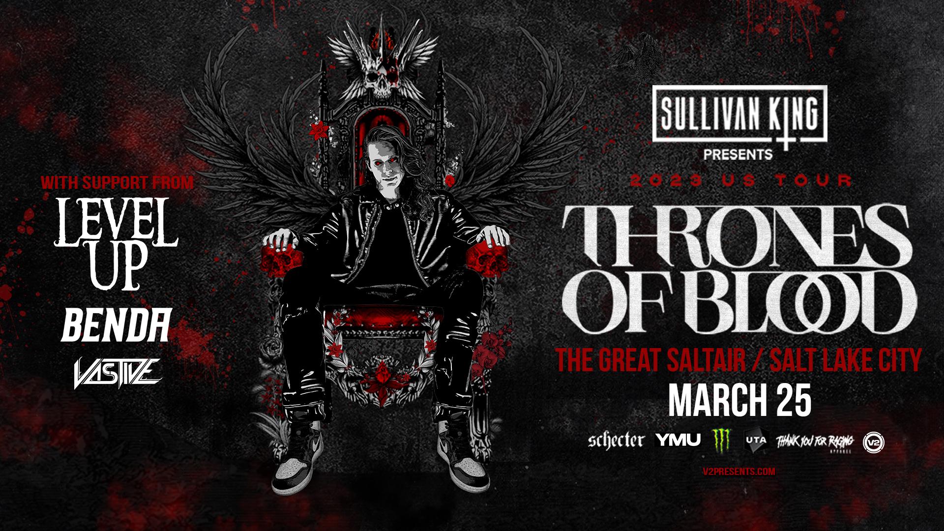 Sullivan King: Thrones Of Blood US Tour at The Great Saltair - Saturday ...