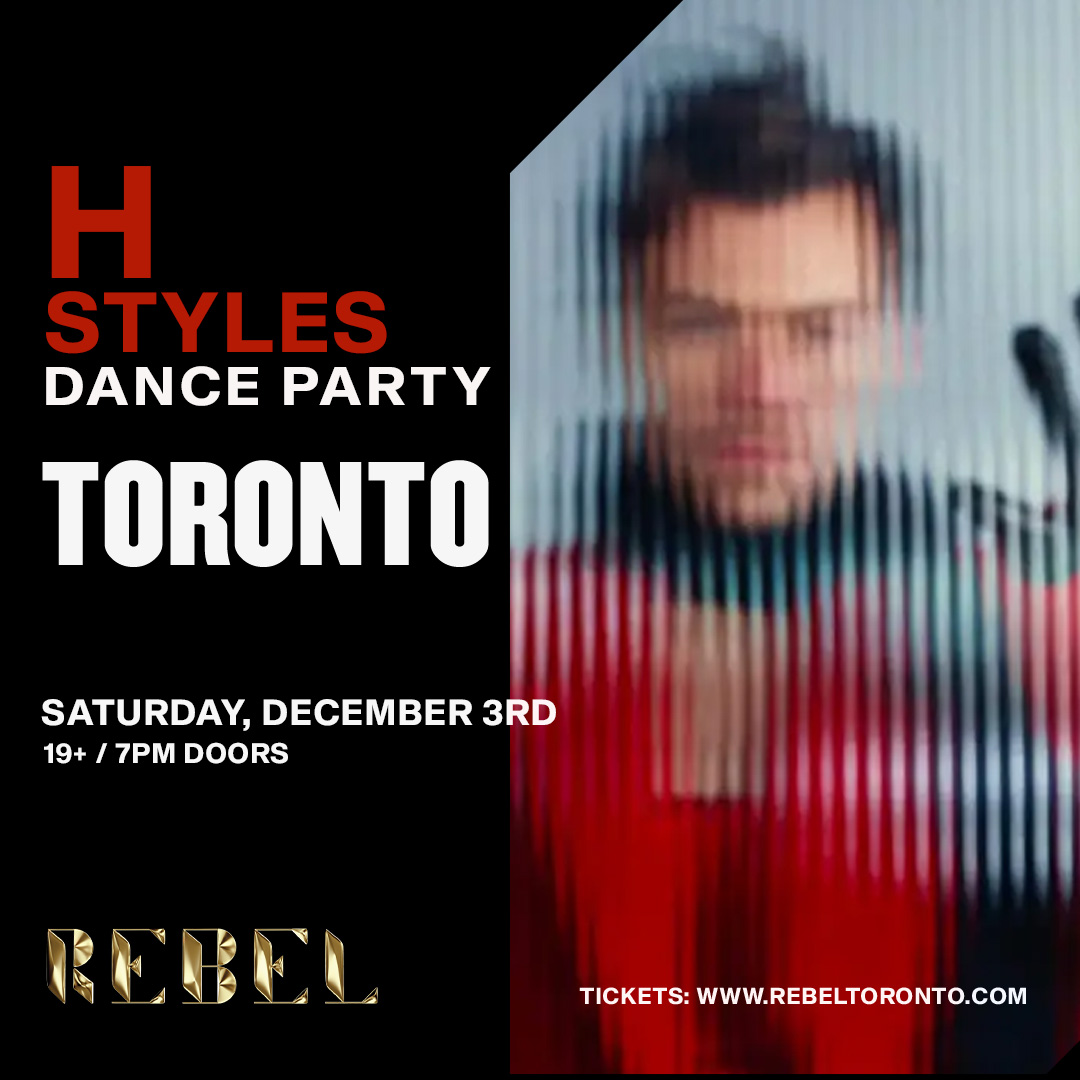 Harry Styles Dance Party at Rebel - Saturday, Dec 3 2022 | Discotech