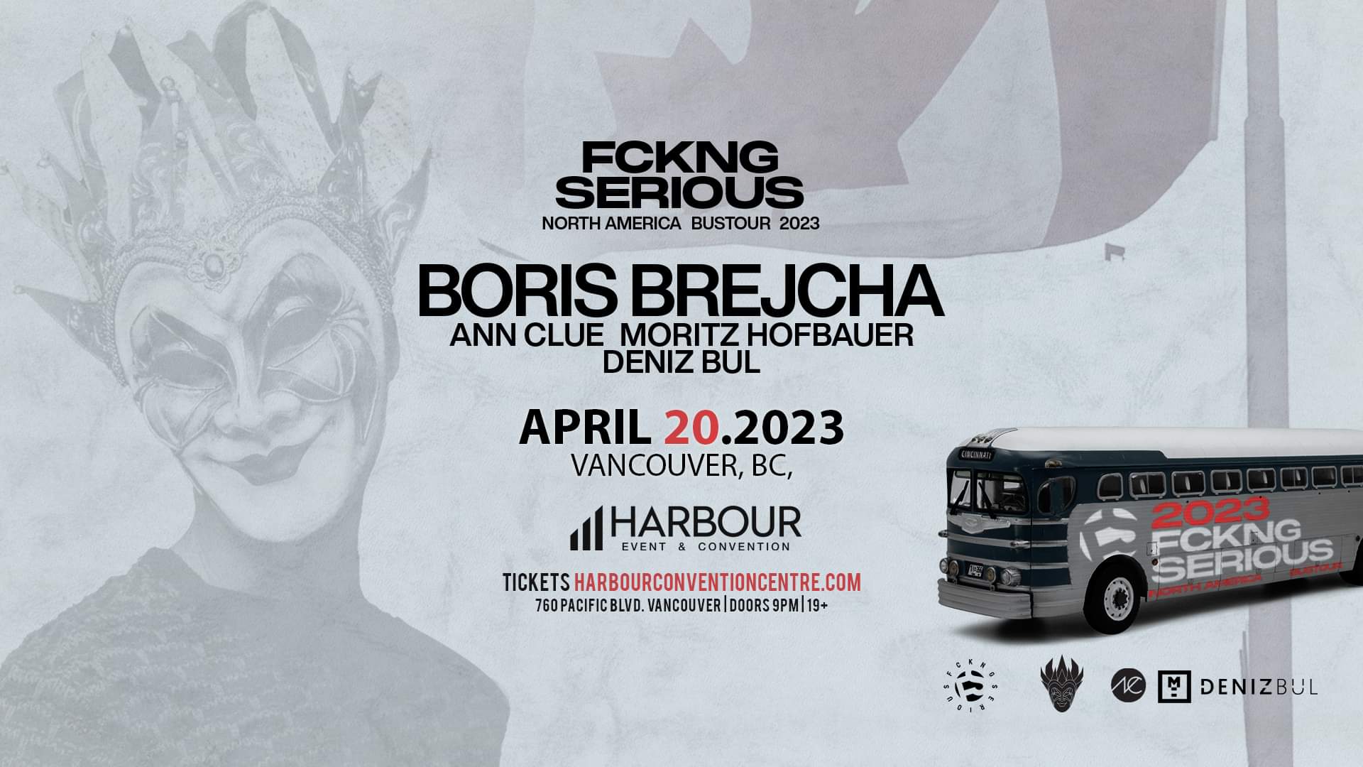 Boris Brejcha [Fckng Serious Na Tour] at Harbour Event Centre ...