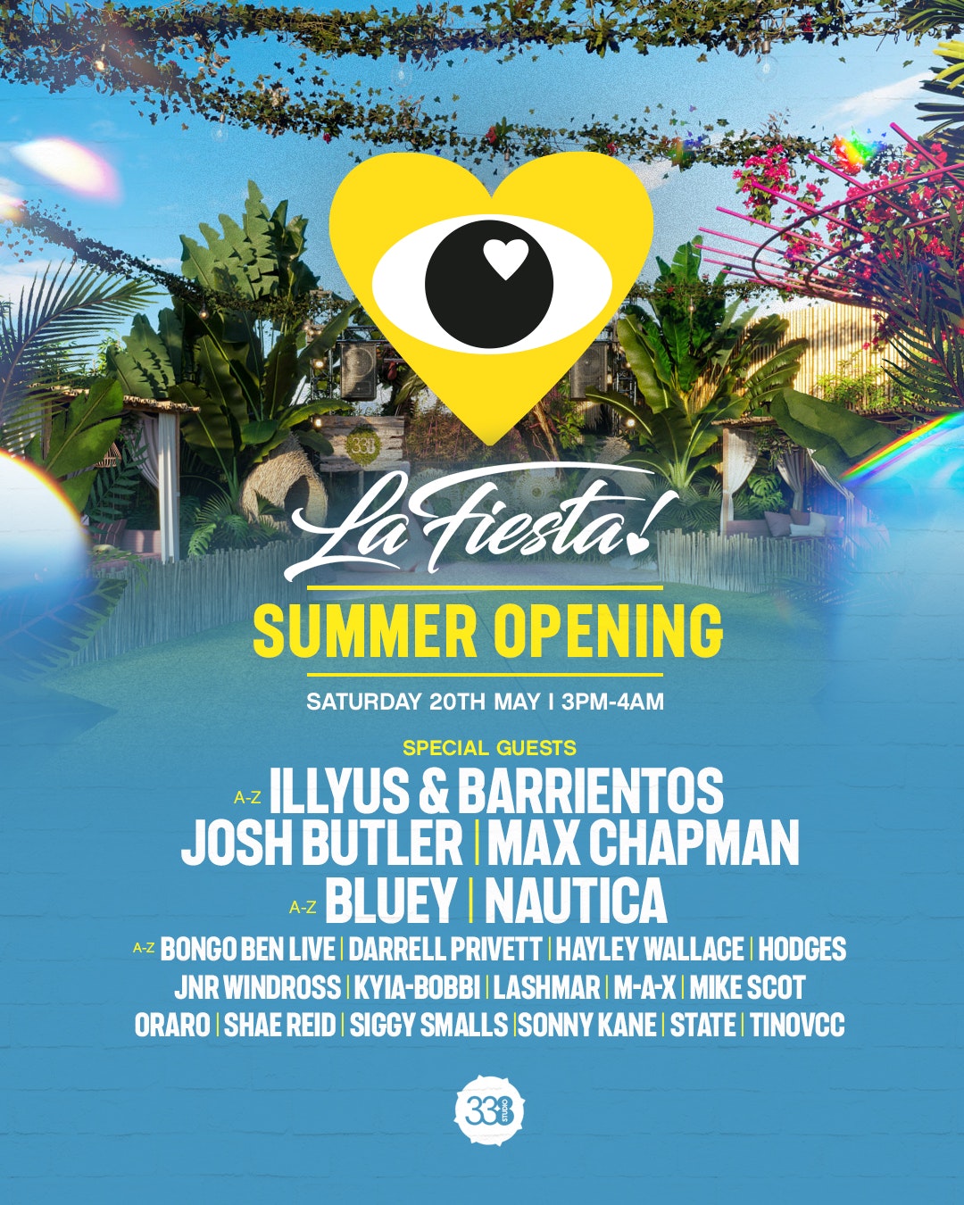 La Fiesta - Summer Opening at Studio 338 - Saturday, May 20 2023 ...
