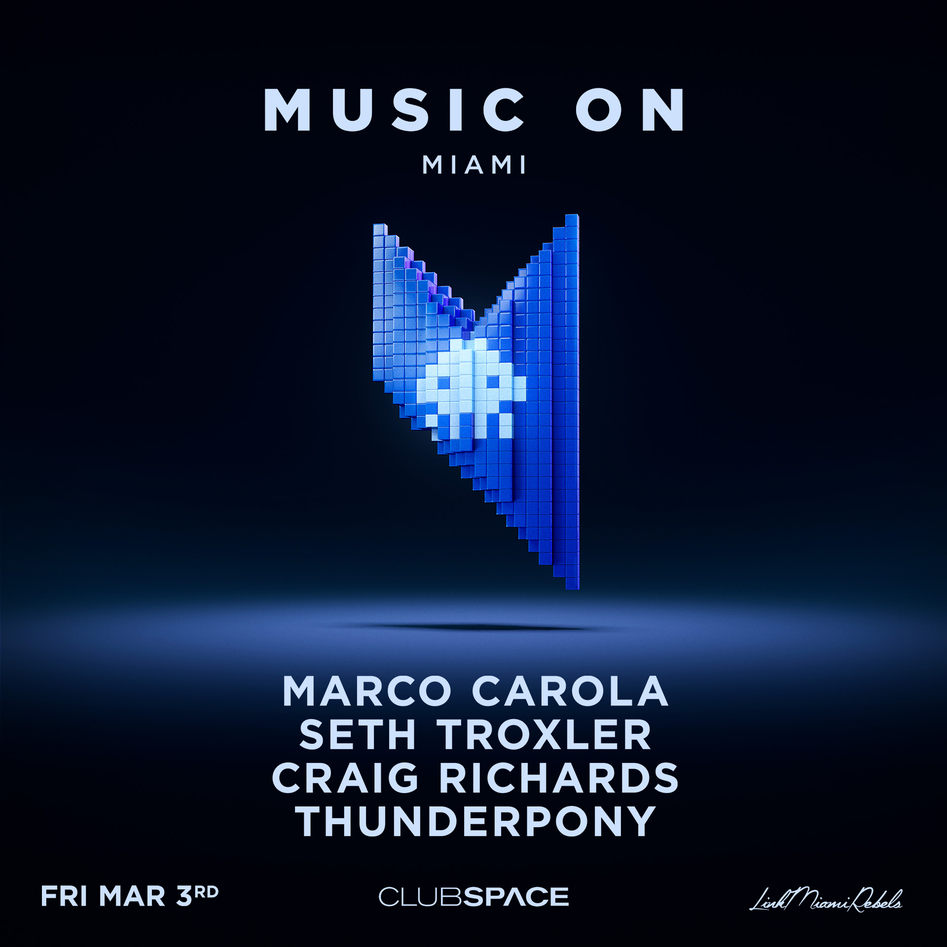Music On: Marco Carola, Seth Troxler & Craig Richards at Space - Friday ...