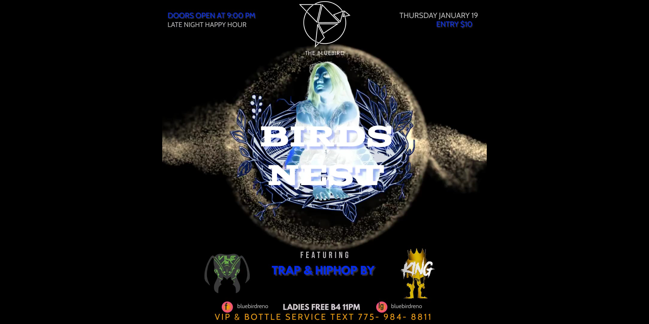 The Birds Nest @ The Bluebird Reno at The BlueBird - Thursday, Jan 19 ...