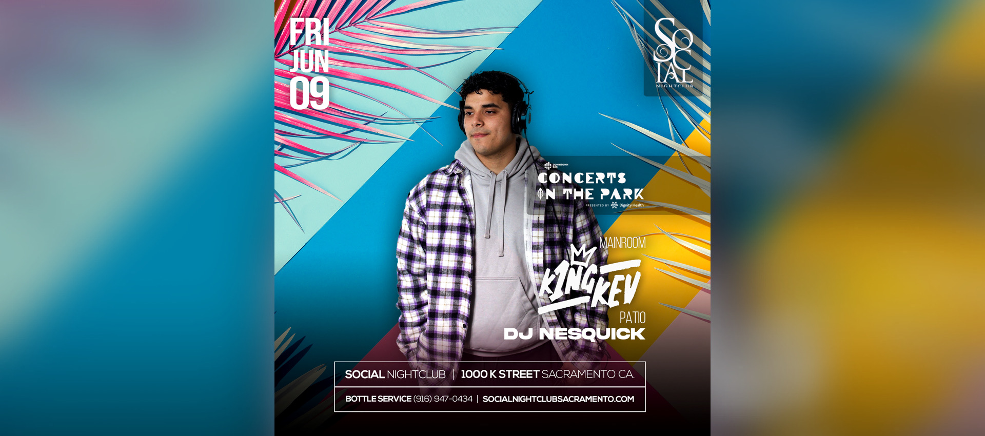 Concerts in the Park Afterparty ft. KING KEV & Dj Nesquick at Social ...