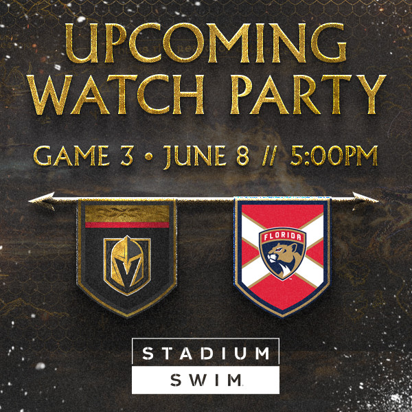 Official VGK Watch Party at Stadium Swim - Thursday, Jun 8 2023 | Discotech