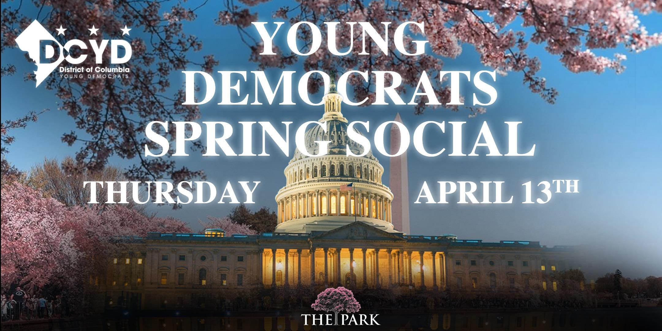 Young Democrats Spring Social Thursday at The Park! at The Park at 14th ...