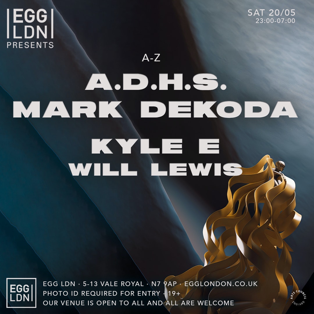 ADHS, Mark Dekoda, Kyle E and Will Lewis at Egg - Saturday, May 20 2023 ...