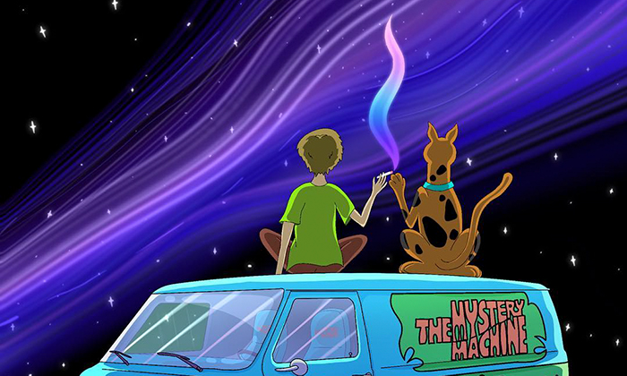 Scooby Doo And Shaggy Smoking Weed