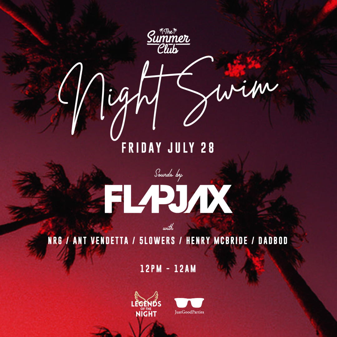 Summer Club Friday Pool Party & NIGHT SWIM! at Summer Club - Friday ...