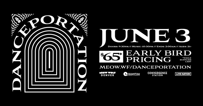 Danceportation at Meow Wolf - Saturday, Jun 3 2023 | Discotech