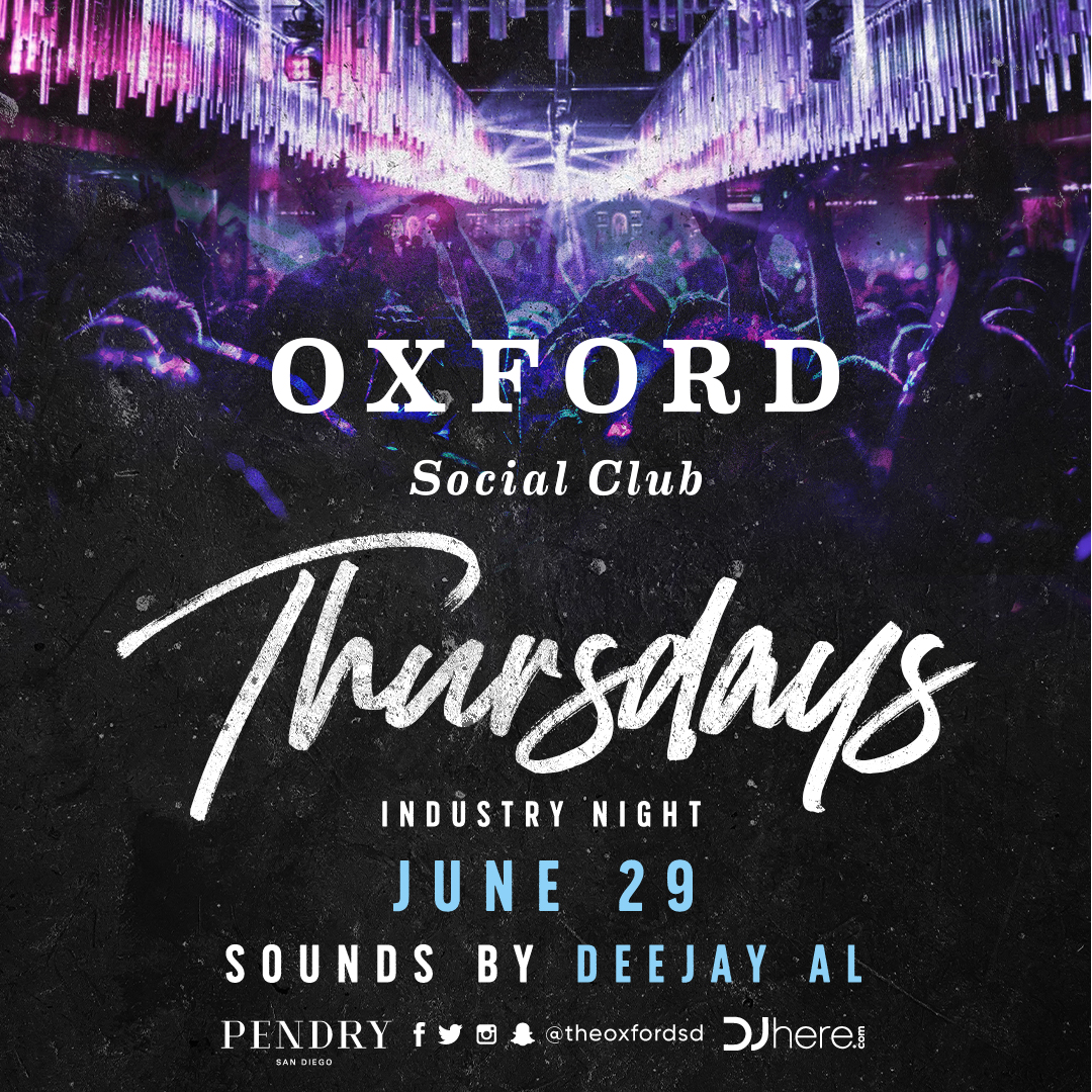 Deejay Al at Oxford Social Club - Thursday, Jun 29 2023 | Discotech