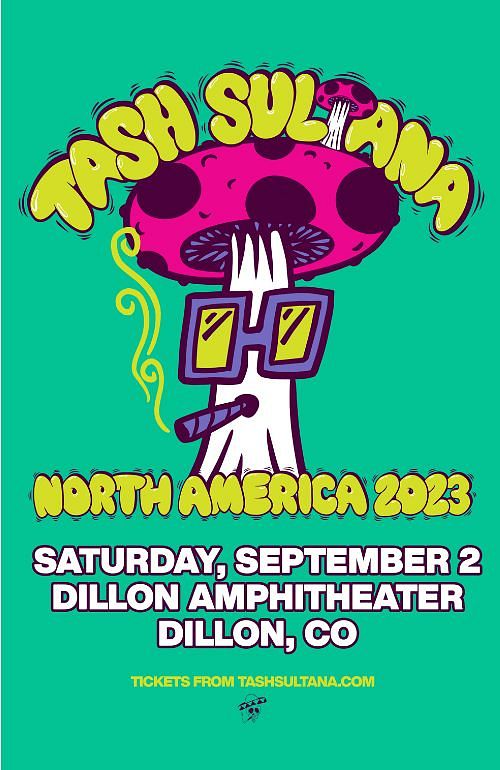 Tash Sultana: North American Tour 2023 at Dillon Amphitheater ...