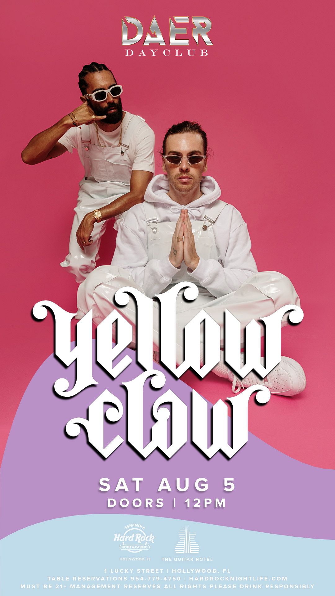 Yellow Claw | DAER Dayclub - Hard Rock Holly at Daer Dayclub - Saturday ...
