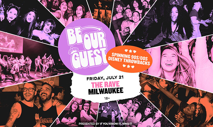 Be Our Guest: The Disney DJ Night at The Rave / Eagles Club - Friday ...