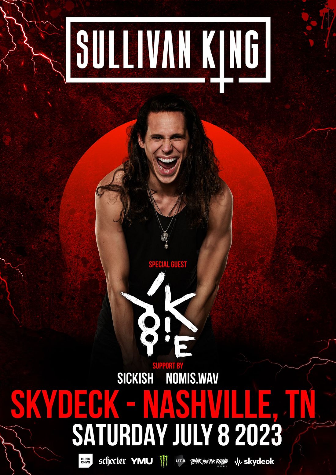 SULLIVAN KING w/ Special Guest: YOOKiE @ Skydeck at Skydeck at Assembly ...