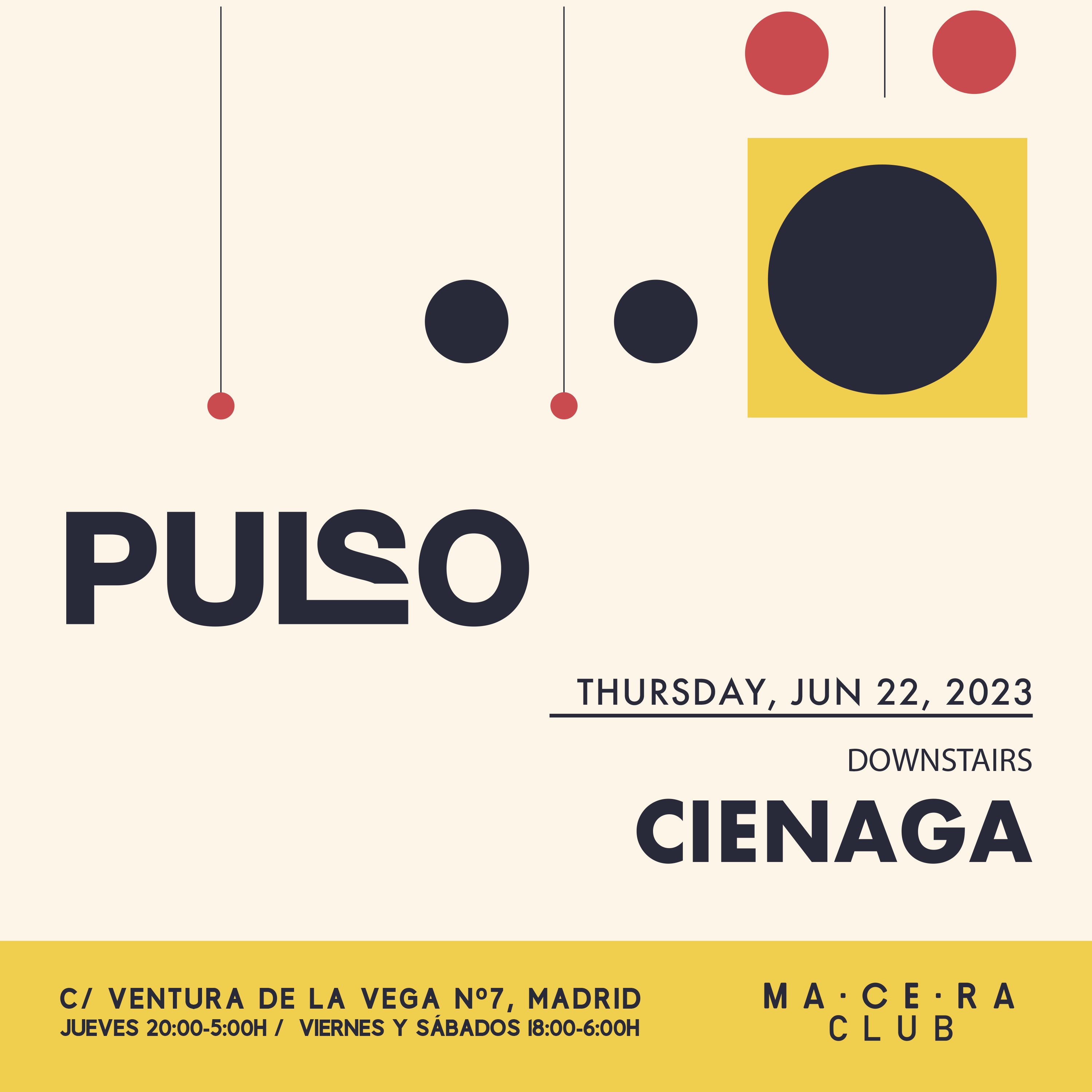 PuLSO x Macera at Macera Club - Thursday, Jun 22 2023 | Discotech