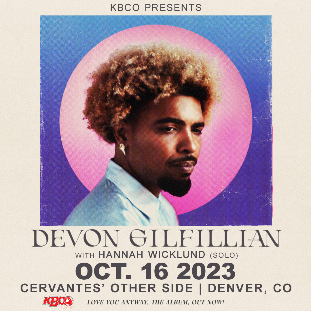 Devon Gilfillian - Love You Anyway Tour w/ Hannah Wicklund at Cervantes ...