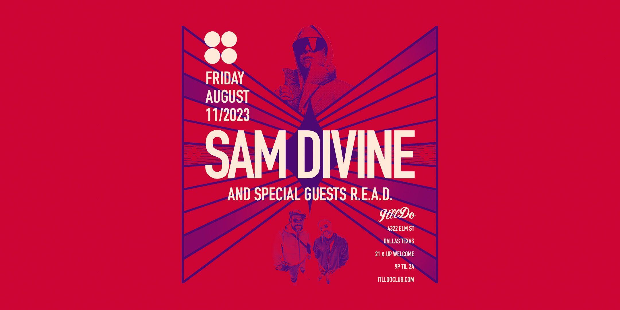 Sam Divine at It'll Do - Friday, Aug 11 2023 | Discotech