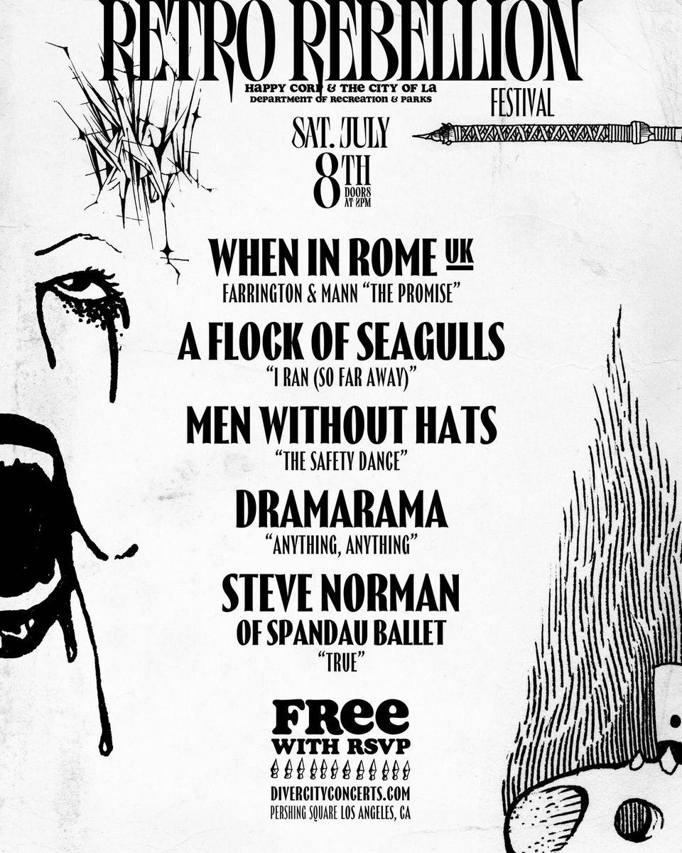 FREE 80's Concert: When in Rome, Flock of Seagulls, Dramarama & more at ...