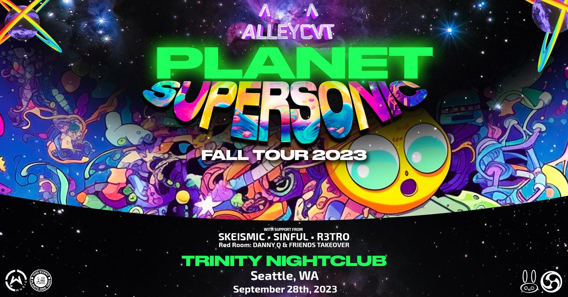 ALLEYCVT – Planet Supersonic Fall Tour 2023 at Trinity Nightclub ...