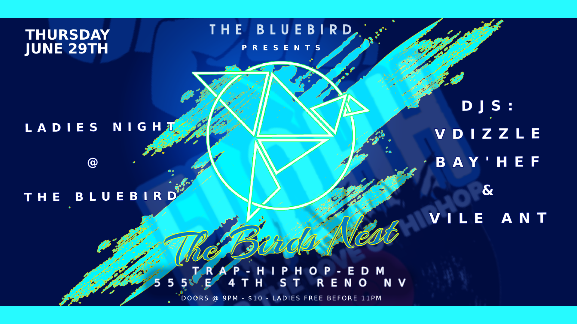 The Birds Nest @ The Bluebird Reno at The BlueBird - Thursday, Jun 29 ...
