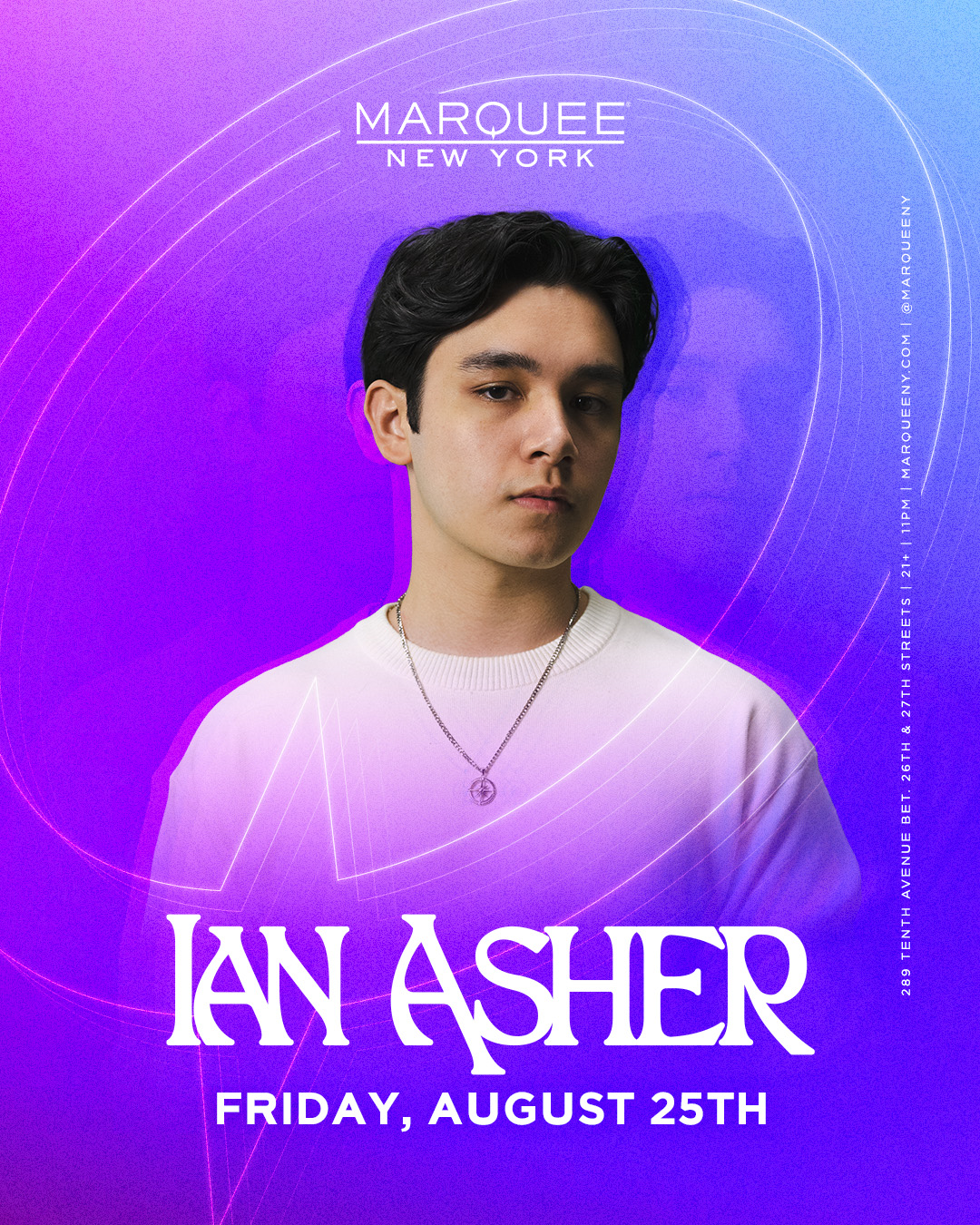Ian Asher at Marquee NY - Friday, Aug 25 2023 | Discotech