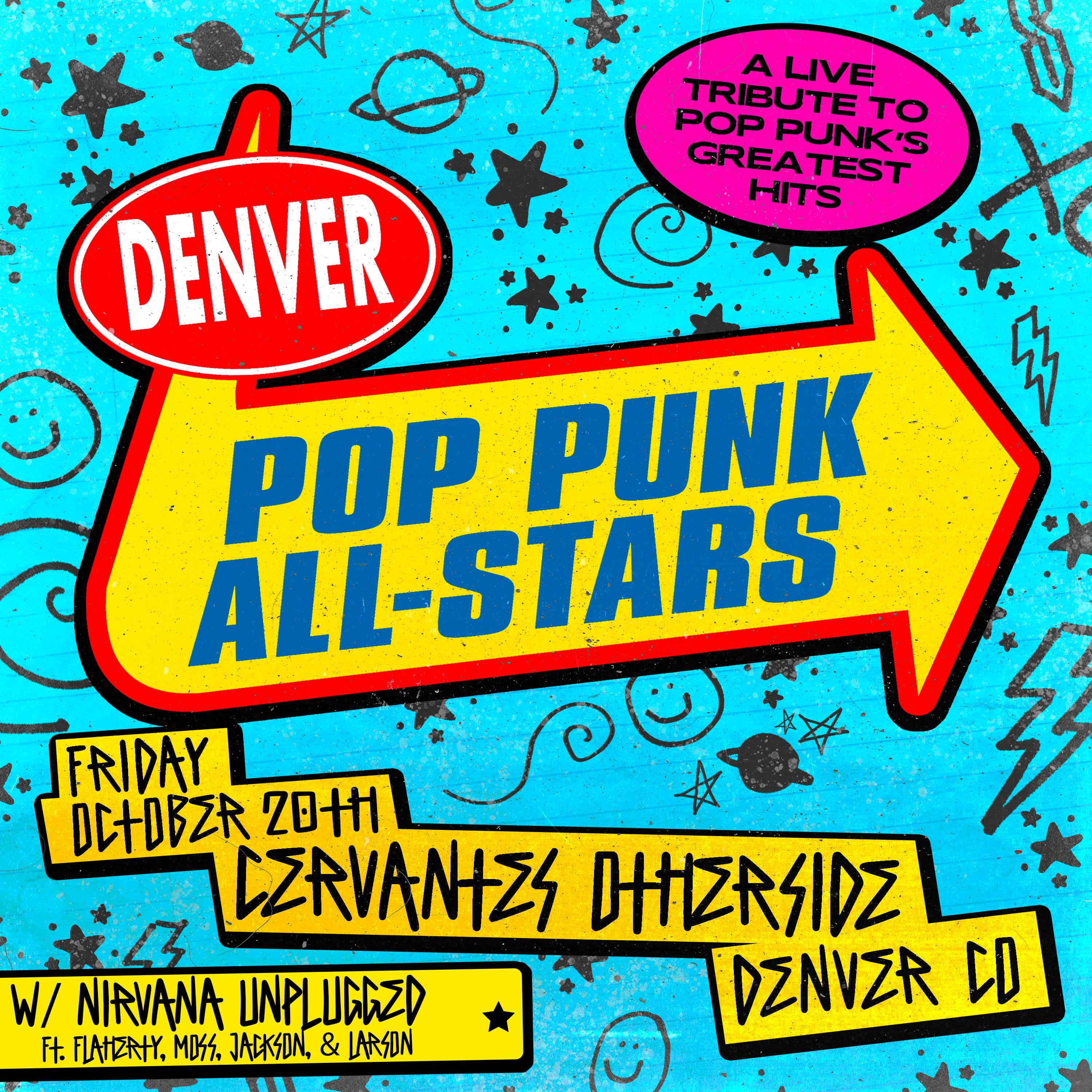 The Denver Pop Punk All-Stars w/ Nirvana Unplugged ft. Flaherty, Moss ...