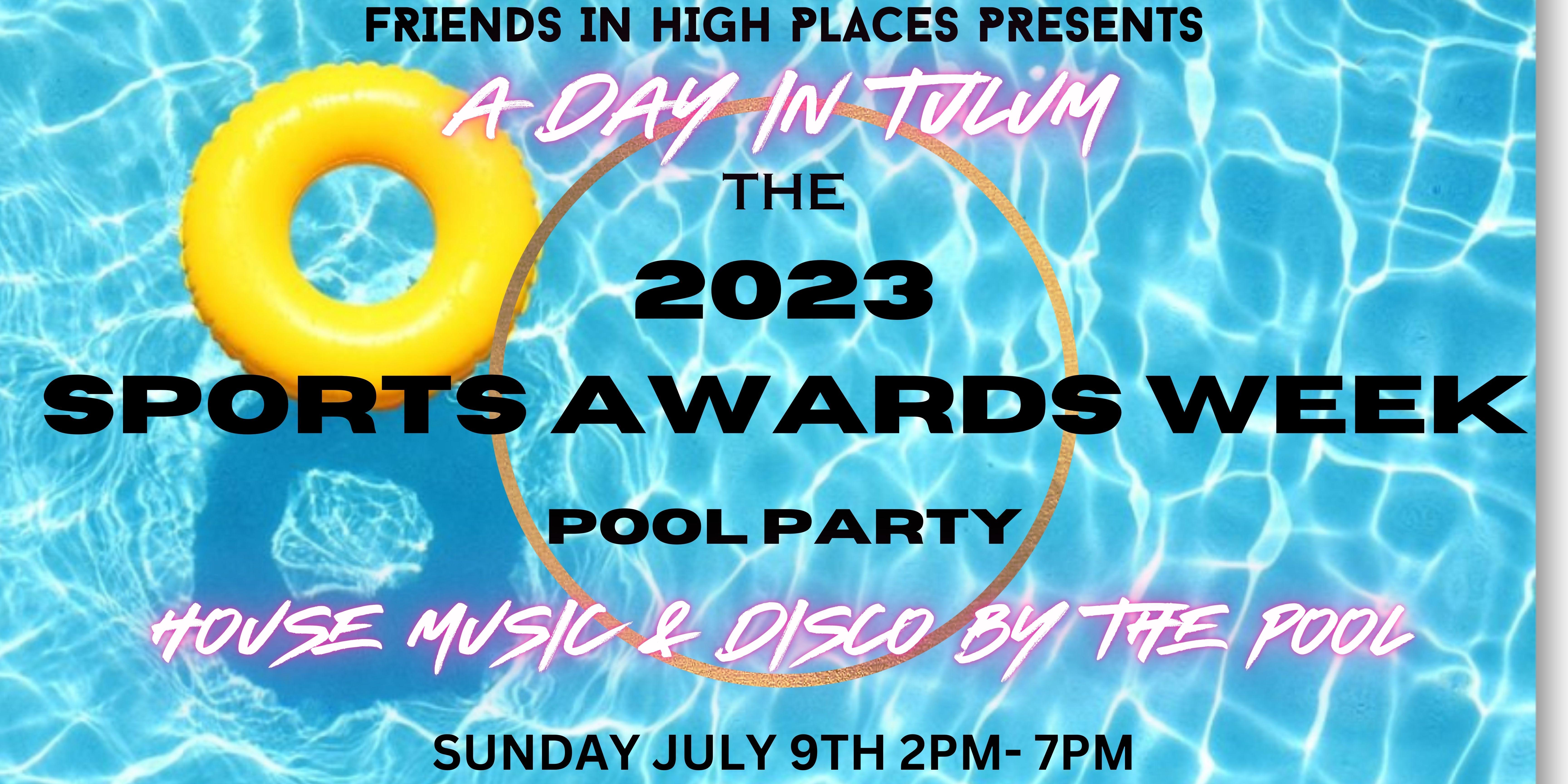 Sports Award Week Pool Party at IO Godfrey Rooftop - Sunday, Jul 9 2023 ...