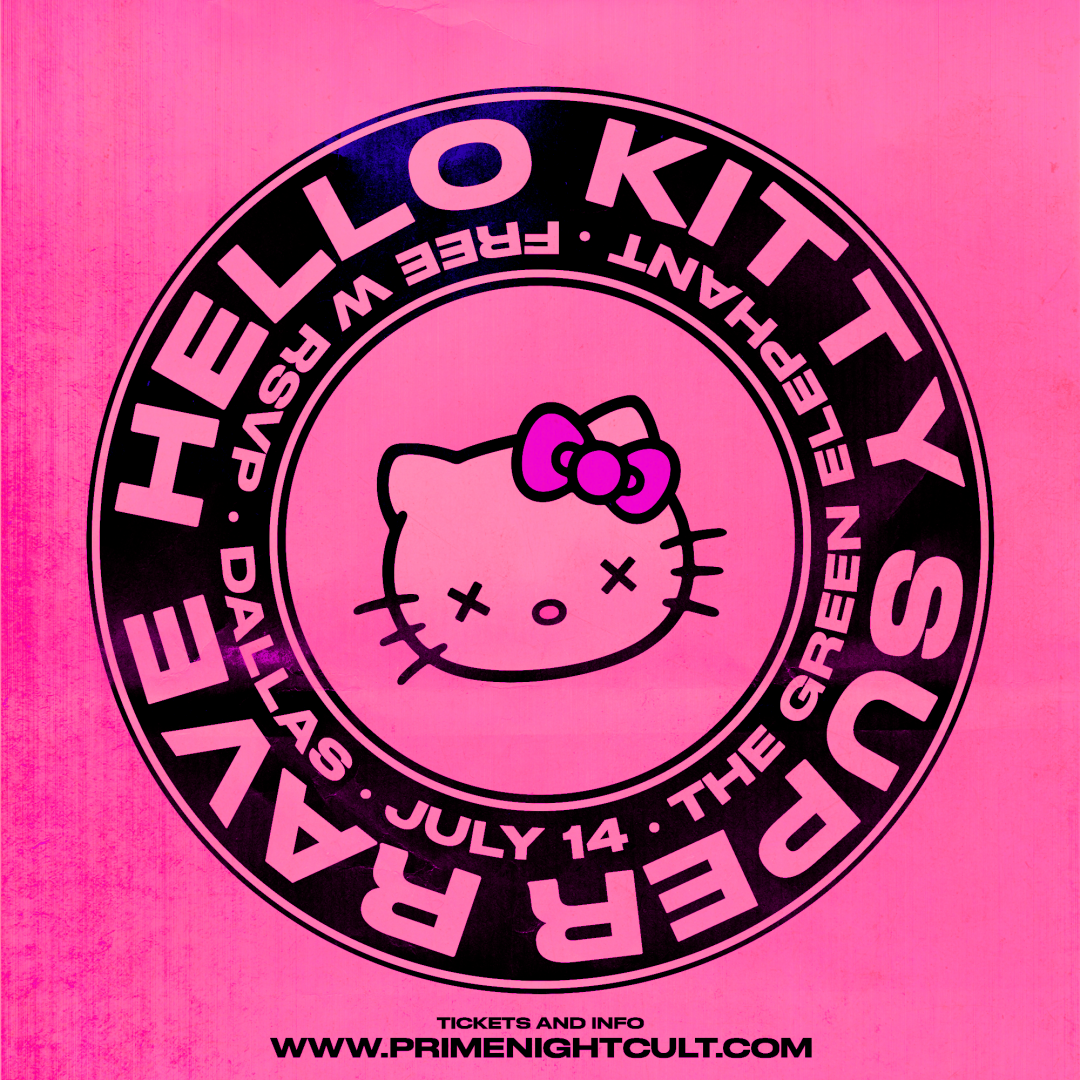 Hello Kitty Rave (Dallas) at The Green Elephant - Friday, Jul 14 2023 ...